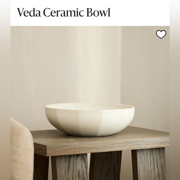 West Elm | Accents | New Veda Ceramic Decorative Bowl From West Elm ...